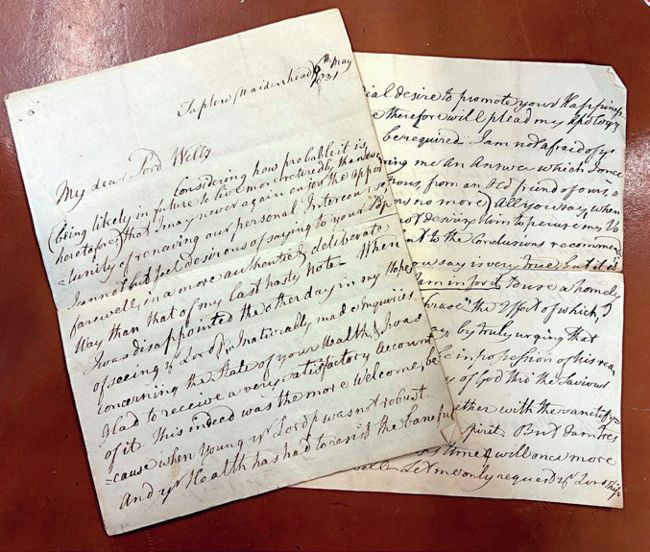 Wilberforce letters stay local after East Yorkshire auction | Antiques ...