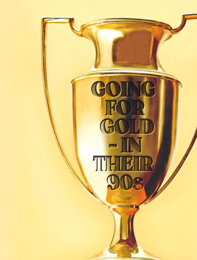 GOING FOR GOLD-IN THEIR 90S | Saga Magazine Jul 26